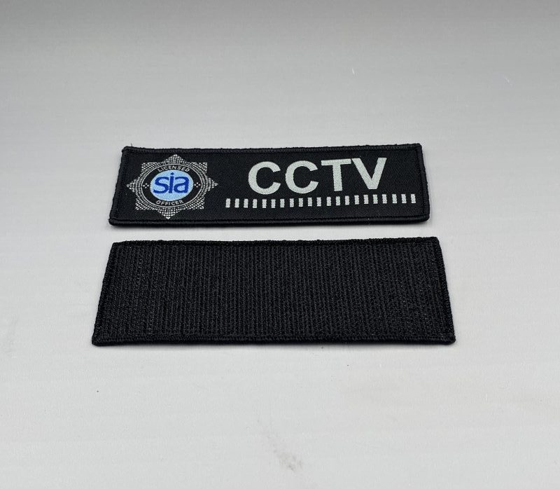 SIA LICENSED CCTV OFFICERS CLOTH BADGE - (HW181) - Hire Witness ...