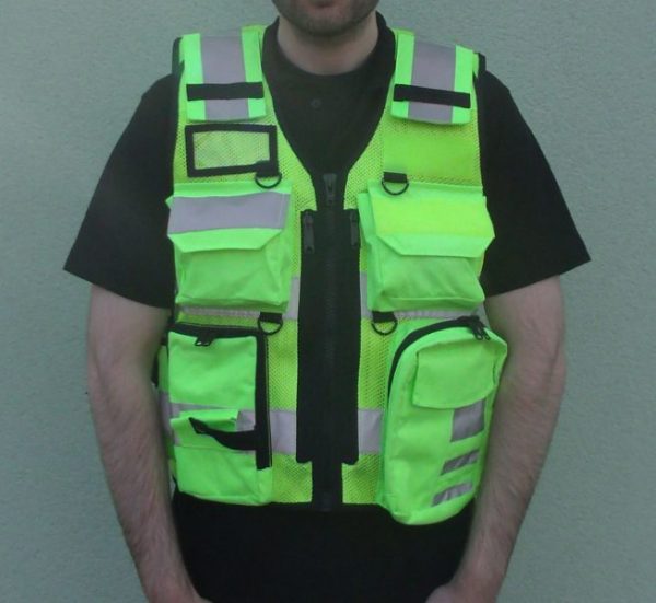 Hi Viz Tactical Vest Security, Police, Enforcement, CCTV, Dog Handler ...