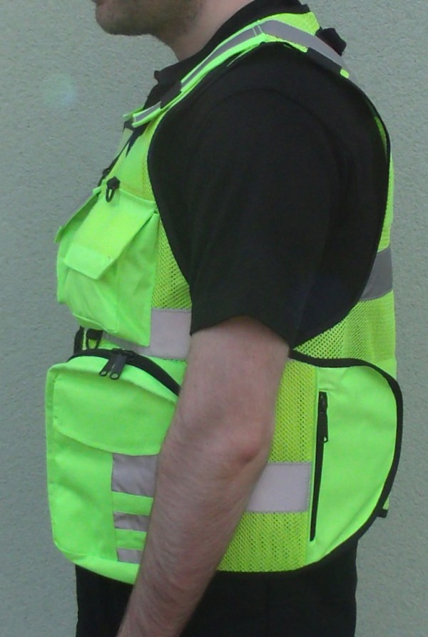 Hi Viz Tactical Vest Security, Police, Enforcement, CCTV, Dog Handler ...