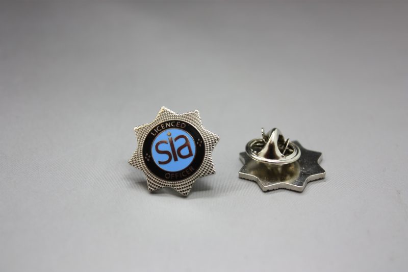 SIA LAPEL PIN BADGE (HW170Blue) - Hire Witness - Security Products and ...
