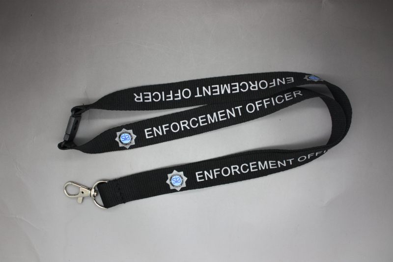 SIA ENFORCEMENT OFFICER LANYARD – (HW184) - Hire Witness - Security ...